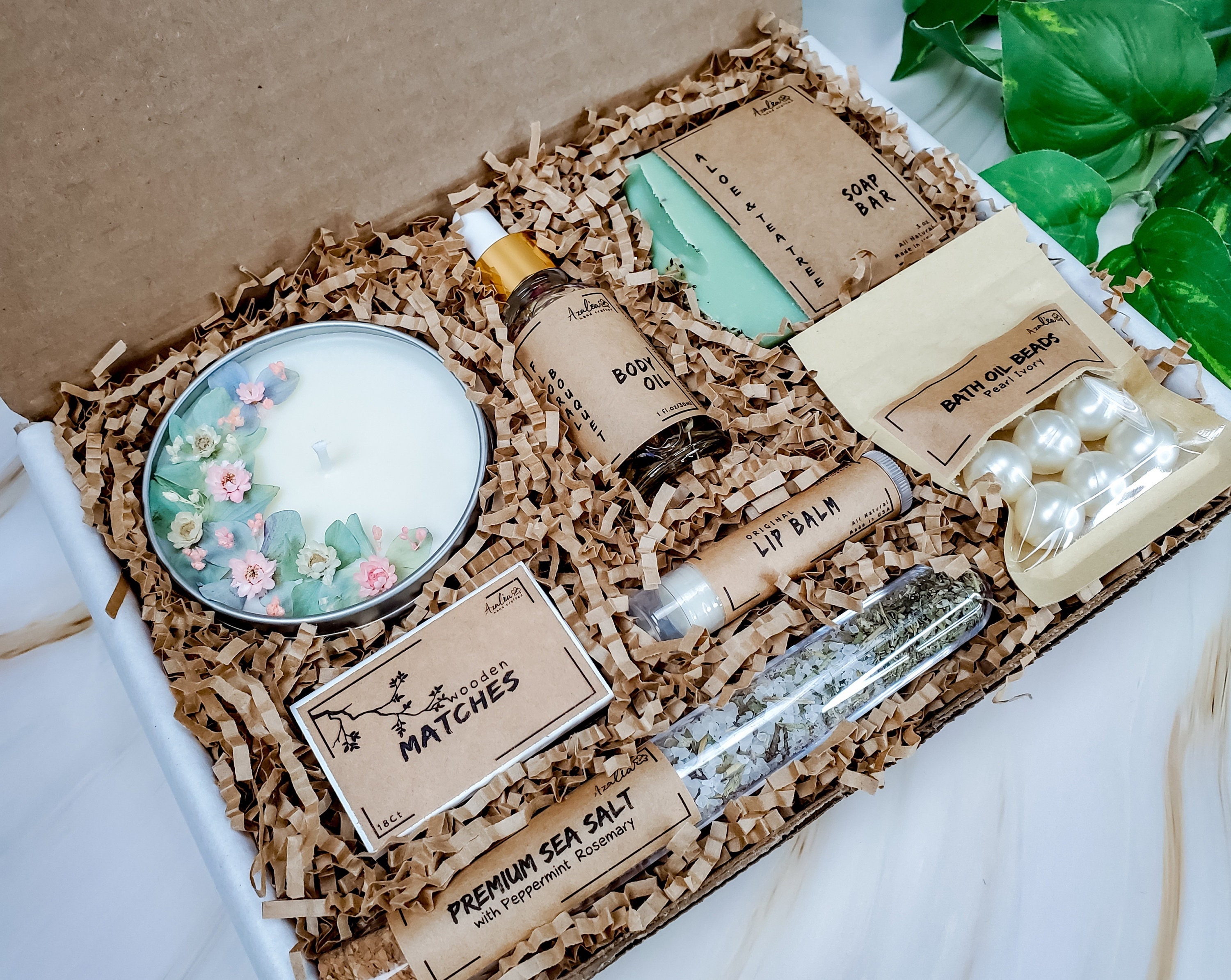 Ocean Gift Box, Christmas Box, Family Gift Set, Get Well Soon Box, Soap ...