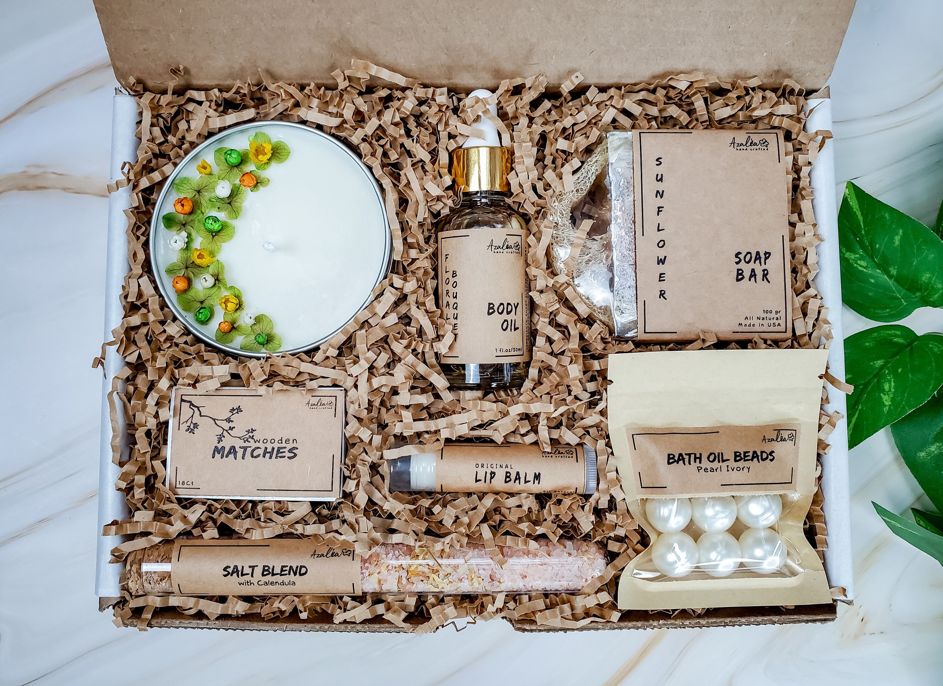 Ocean Gift Box, Christmas Box, Family Gift Set, Get Well Soon Box, Soap ...