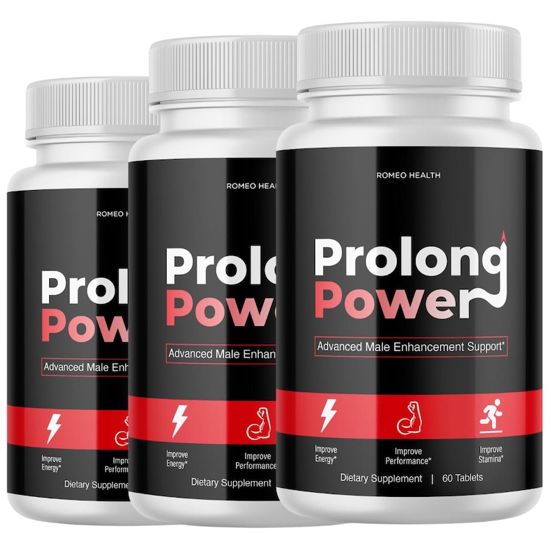 3 Pack Prolong Power 60 Capsules - Etsy Australia