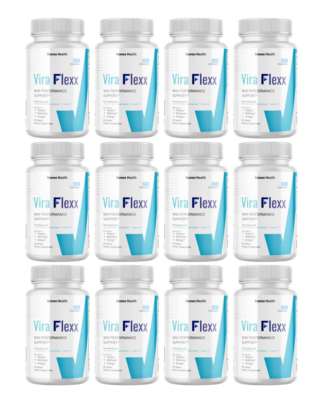 12 Pack- VIRA FLEXX- 60 Tablets - Etsy