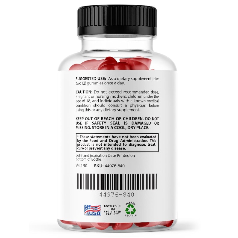 12 Bottle Vital Grow XL Gummies - Etsy