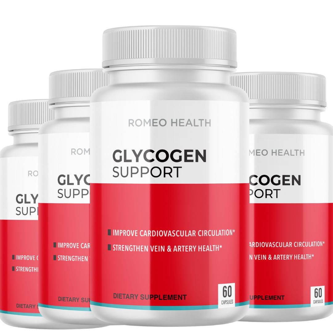 4 Bottles Glycogen Support - Etsy