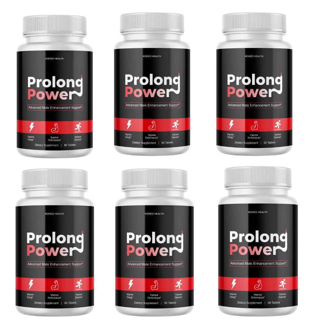 6 Pack Prolong Power 60 Capsules - Etsy