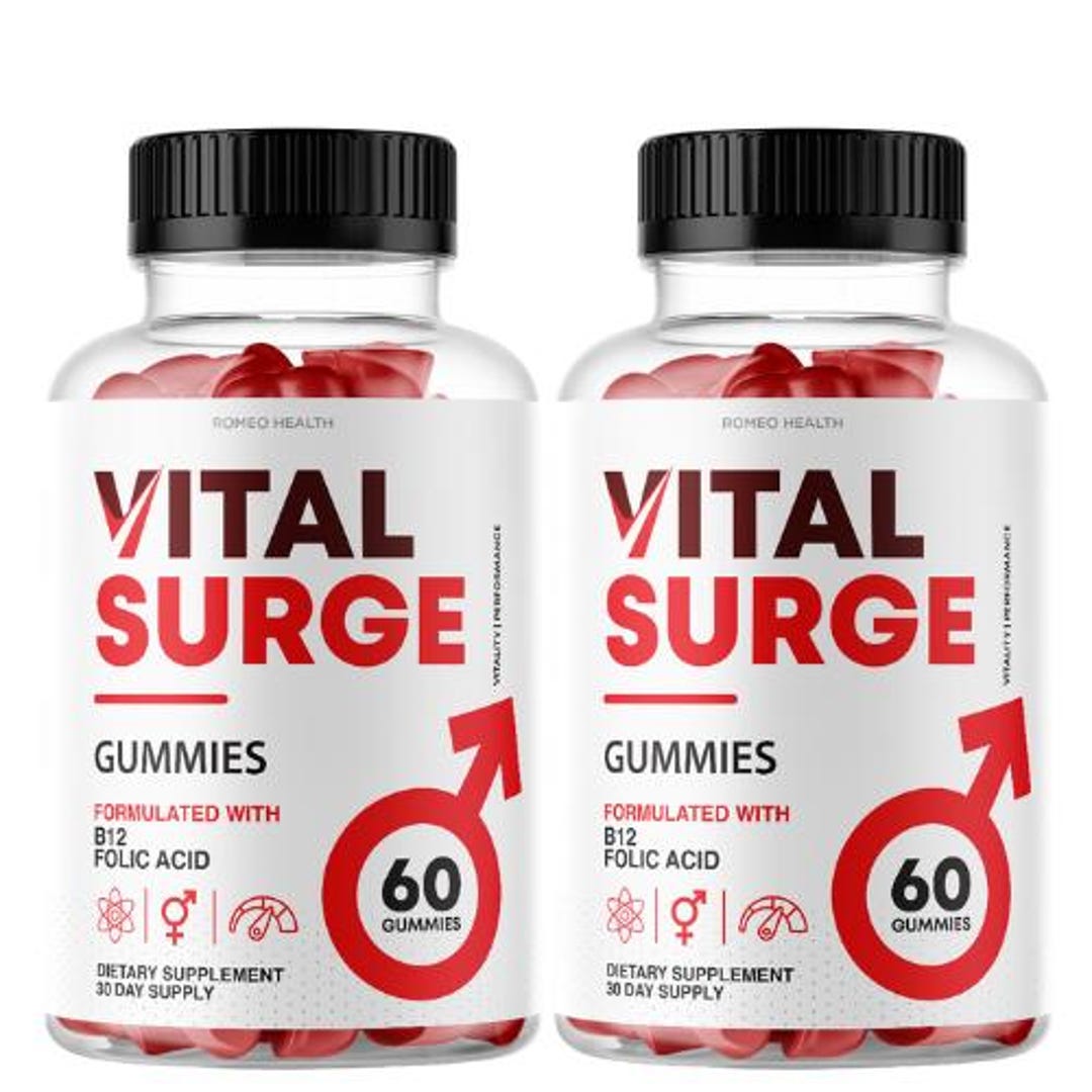 2 Bottle Vital Surge 60 Gummies - Etsy