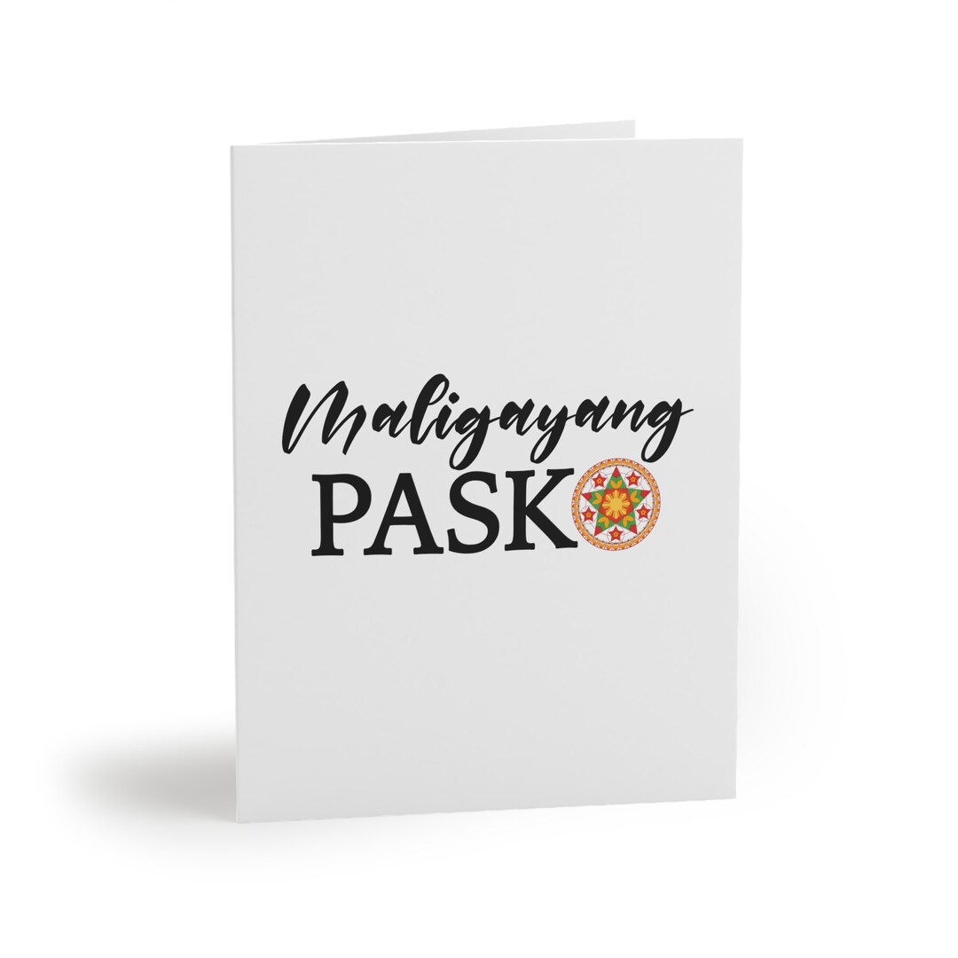 Filipino Parol Maligayang Pasko Merry Christmas Tagalog Greeting Cards ...