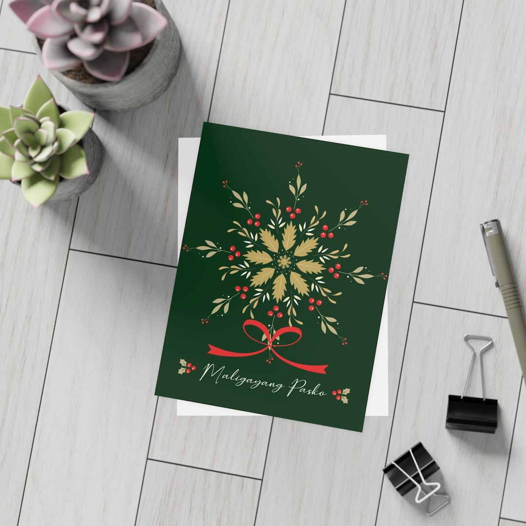 Philippines Filipino Sun Tagalog Maligayang Pasko Merry Christmas ...