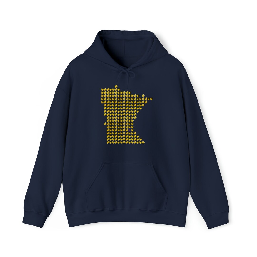 ASL Sign Language Pixel Love Minnesota Unisex Heavy Blend - Etsy