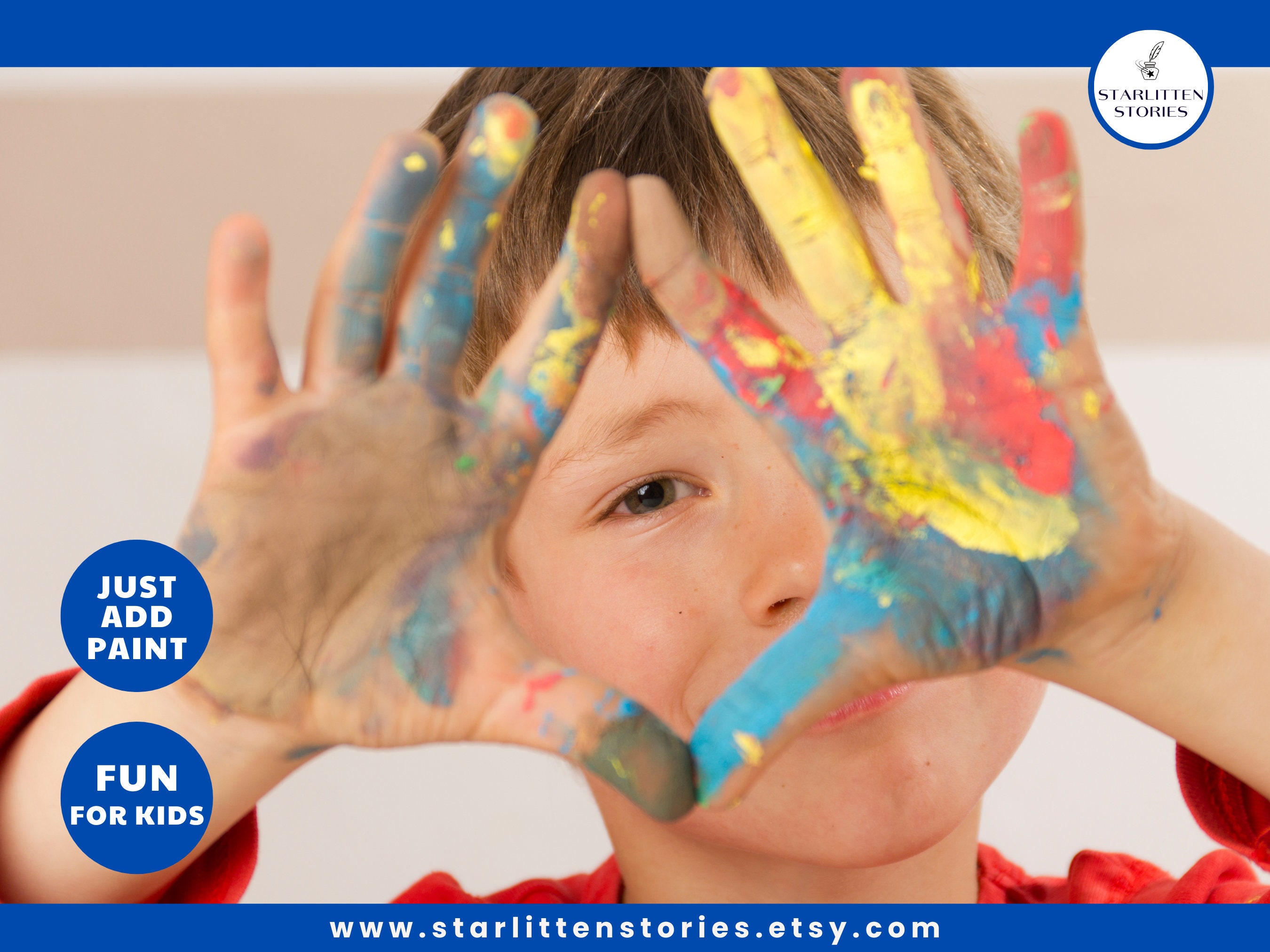 Printable * Animals Handprints Kid Craft Activity – Kids Handcrafts ...