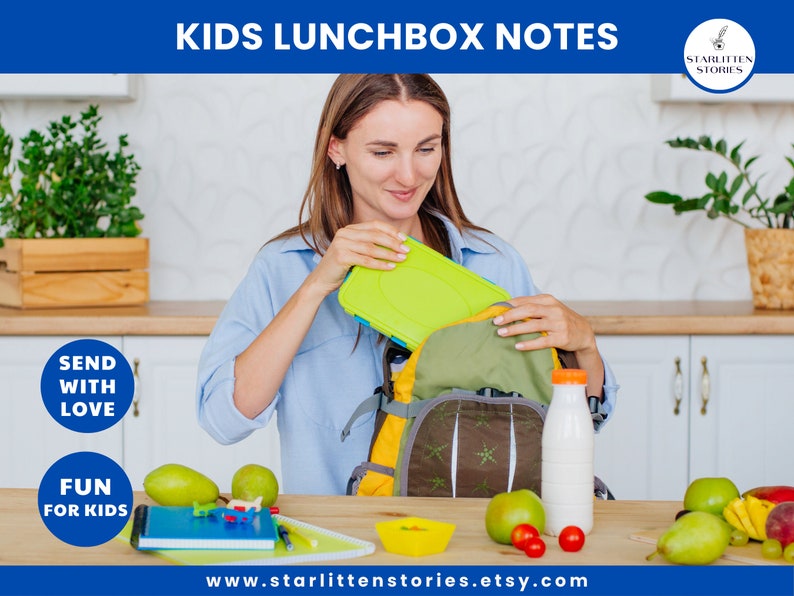 Printable * Kindness Lunch Box Notes for Kids, Send Love, Be Kind ...