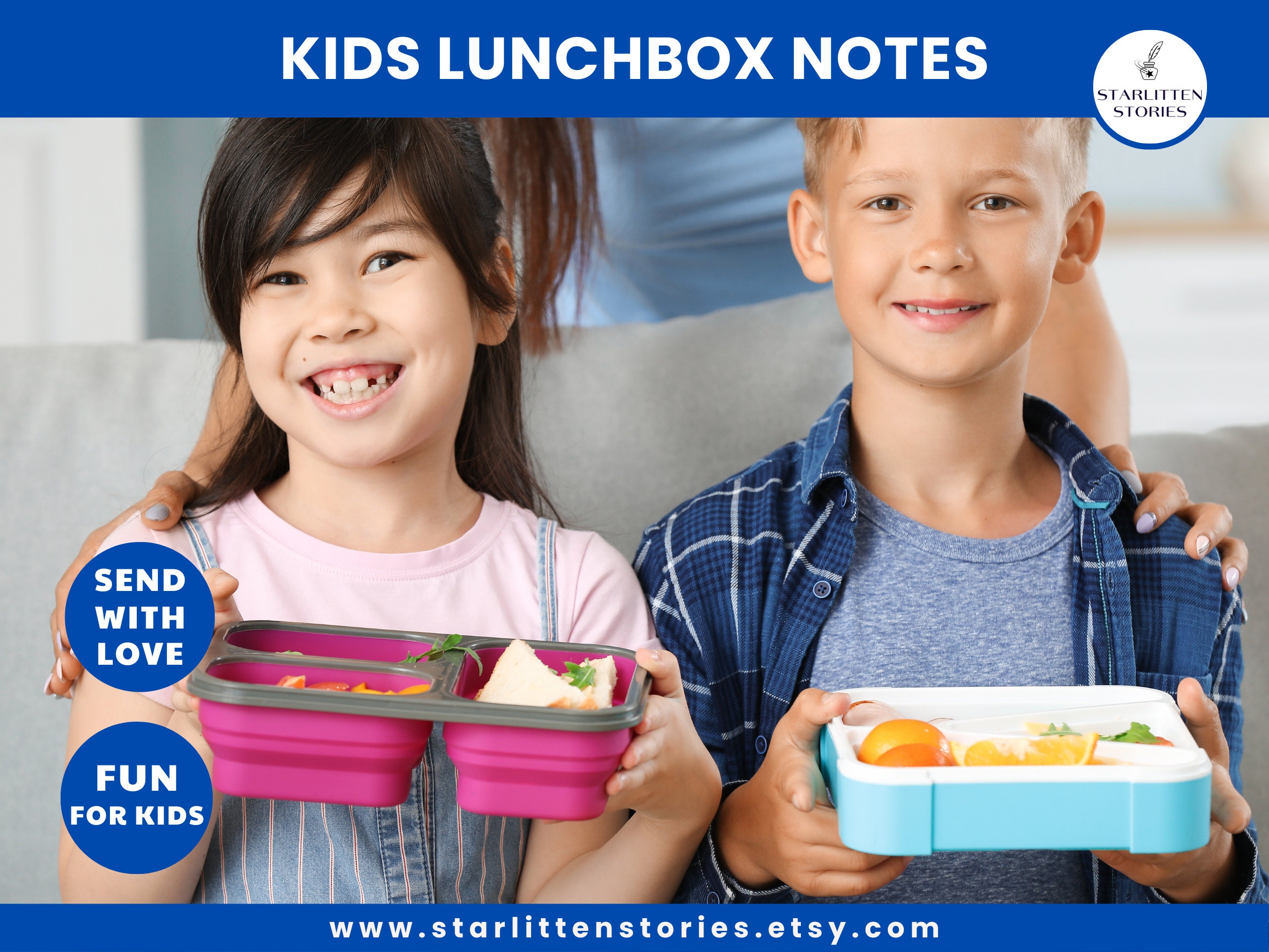 Printable * Kindness Lunch Box Notes for Kids, Send Love, Be Kind ...
