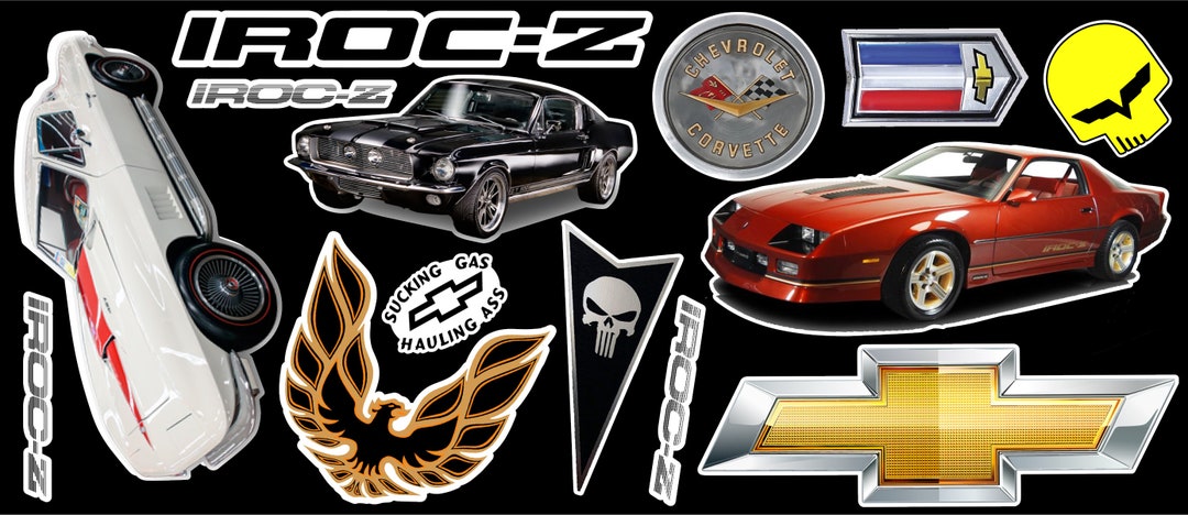 Chevy Vinyl Sticker Pack #1 - Perfect for Hard Hats and More! - Etsy