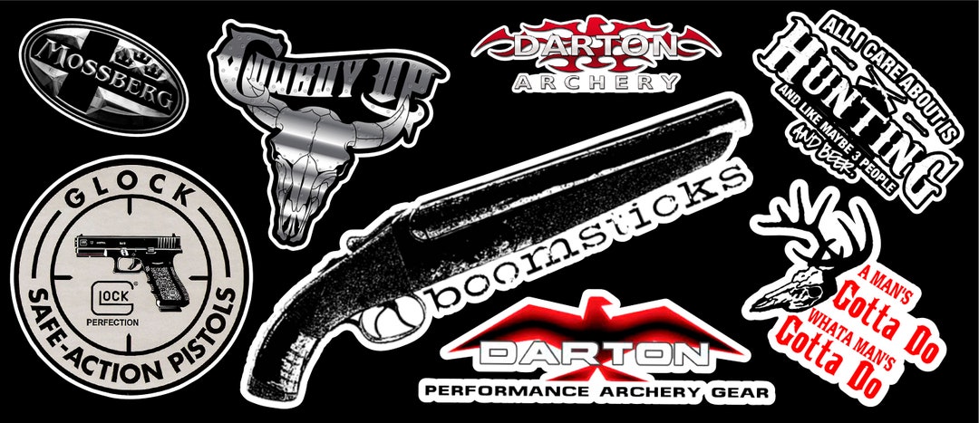 Hunting Vinyl Sticker Pack #2 - Etsy