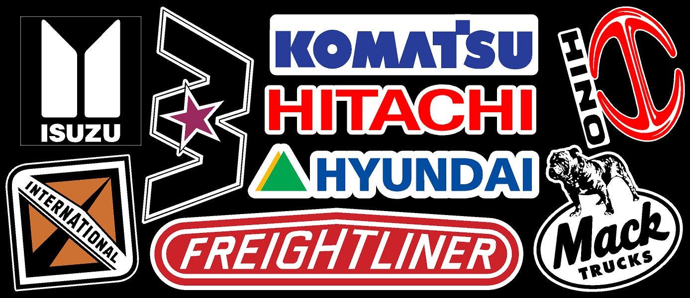 Heavy Equipment Sticker Pack 2 - Etsy
