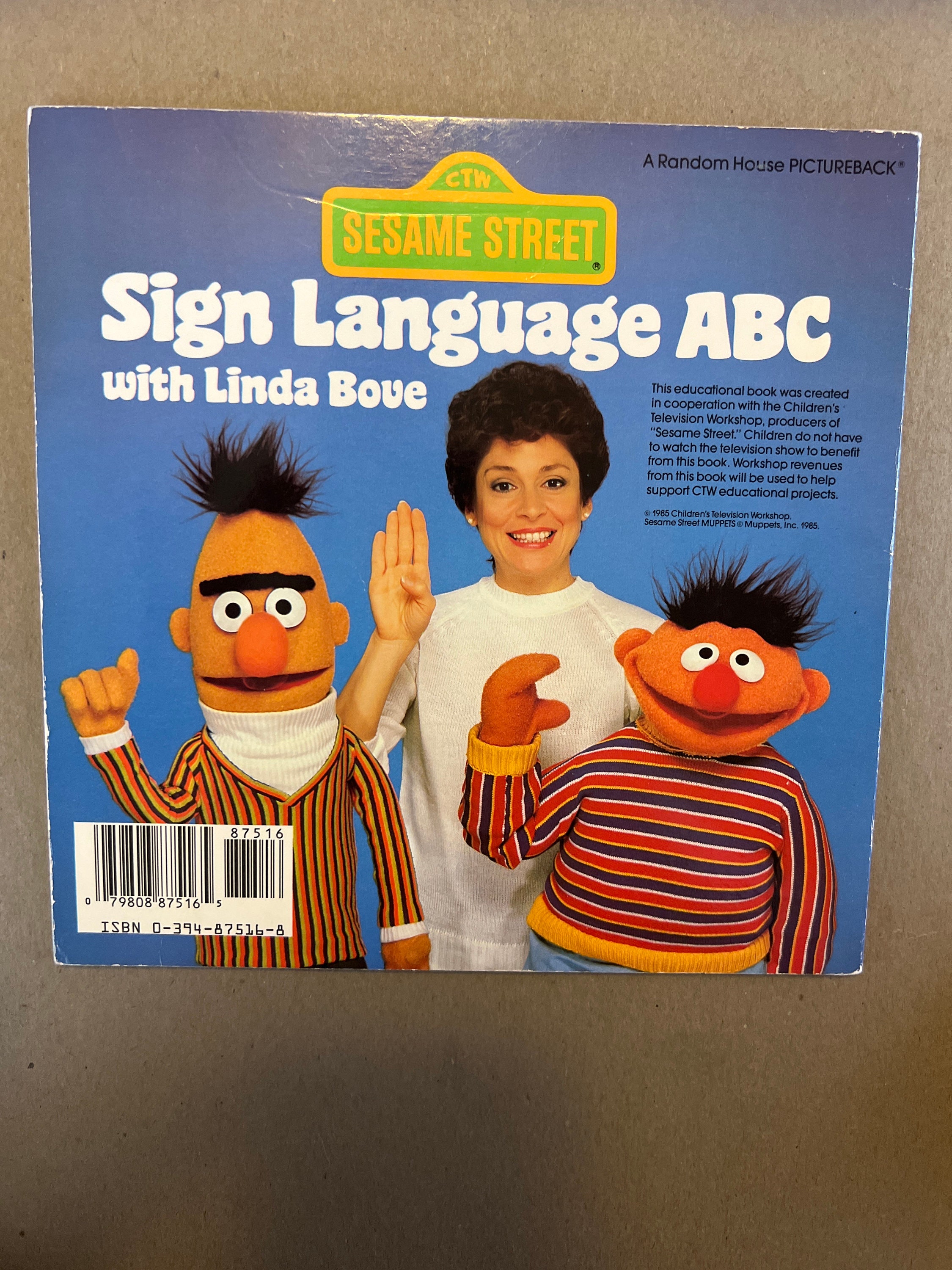 Sesame Street Linda Bove Sesame Street Sign Language ABC With Linda