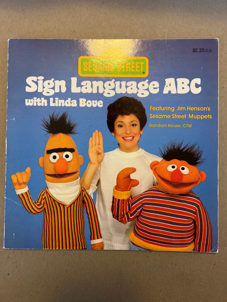 Sign Language ABC With Linda Bove - Etsy