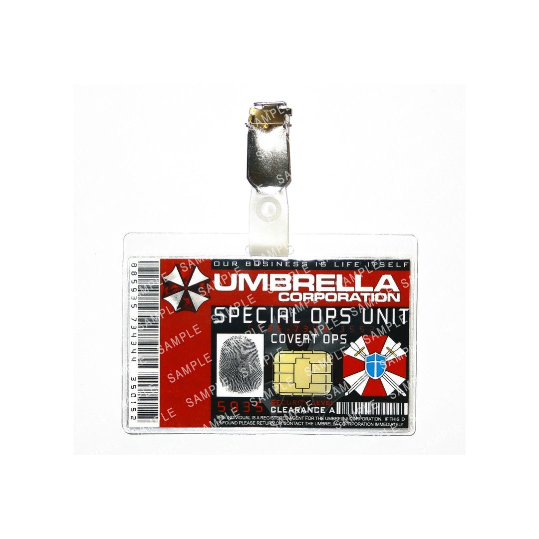 Resident Evil Umbrella Corporation - Special Ops Unit Covert Ops Prop ...
