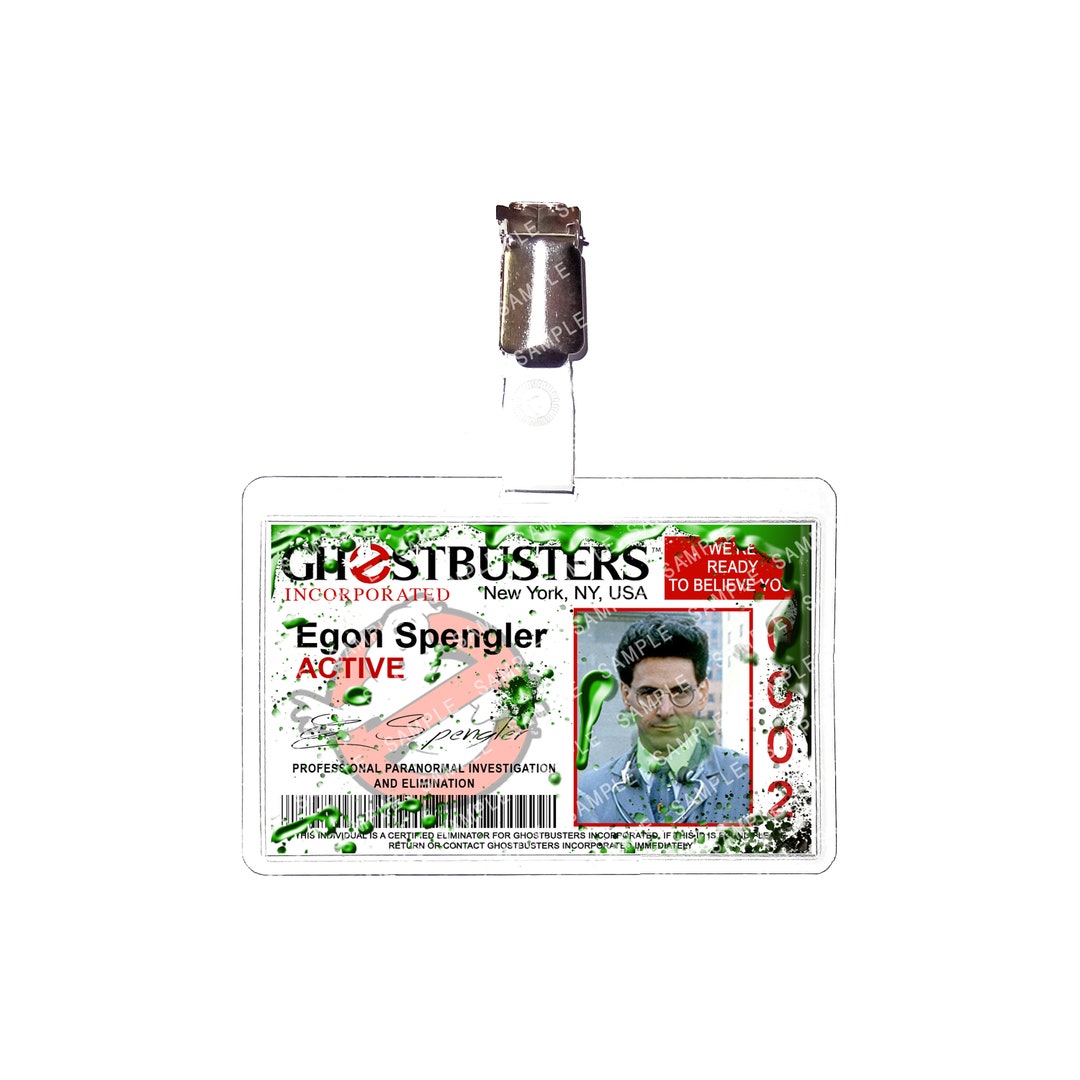 Ghostbusters - Egon Spengler 0002 Paranormal Investigation ECTOPLASM ...