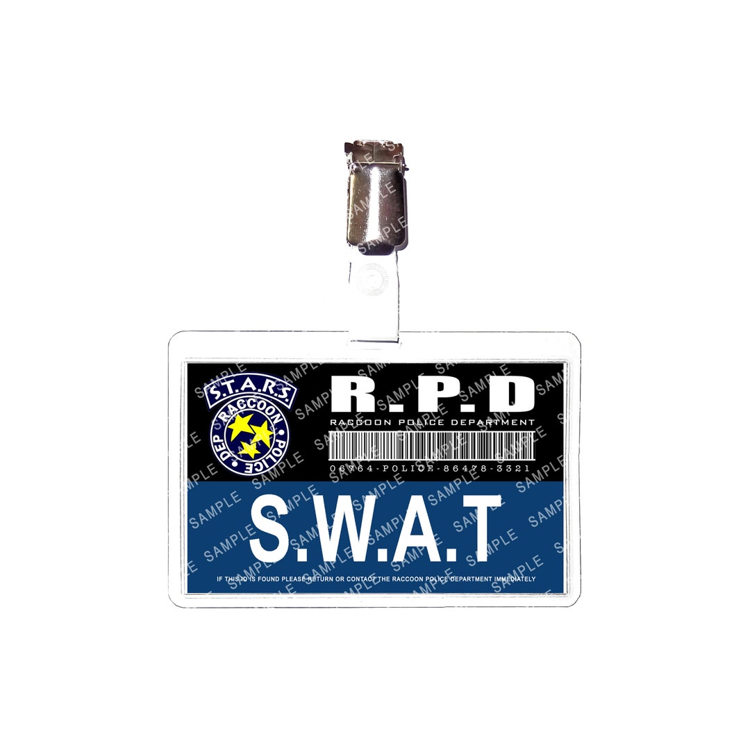 Resident Evil S.T.A.R.S. - S.W.A.T Raccoon Police Department R.P.D ...
