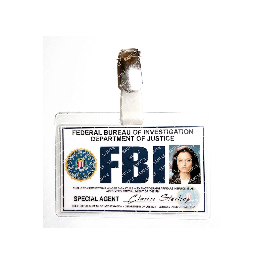 The Silence of the Lambs - Clarice Starling FBI Special Agent Prop ...