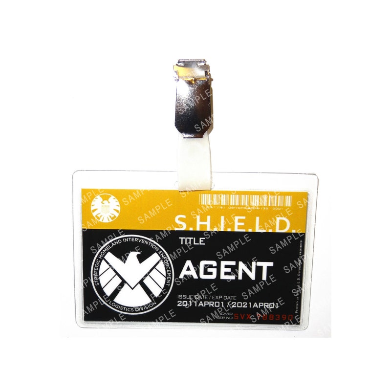 Agents of Shield Badge - Etsy