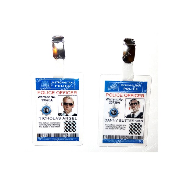 Hot Fuzz Police Badge - Etsy