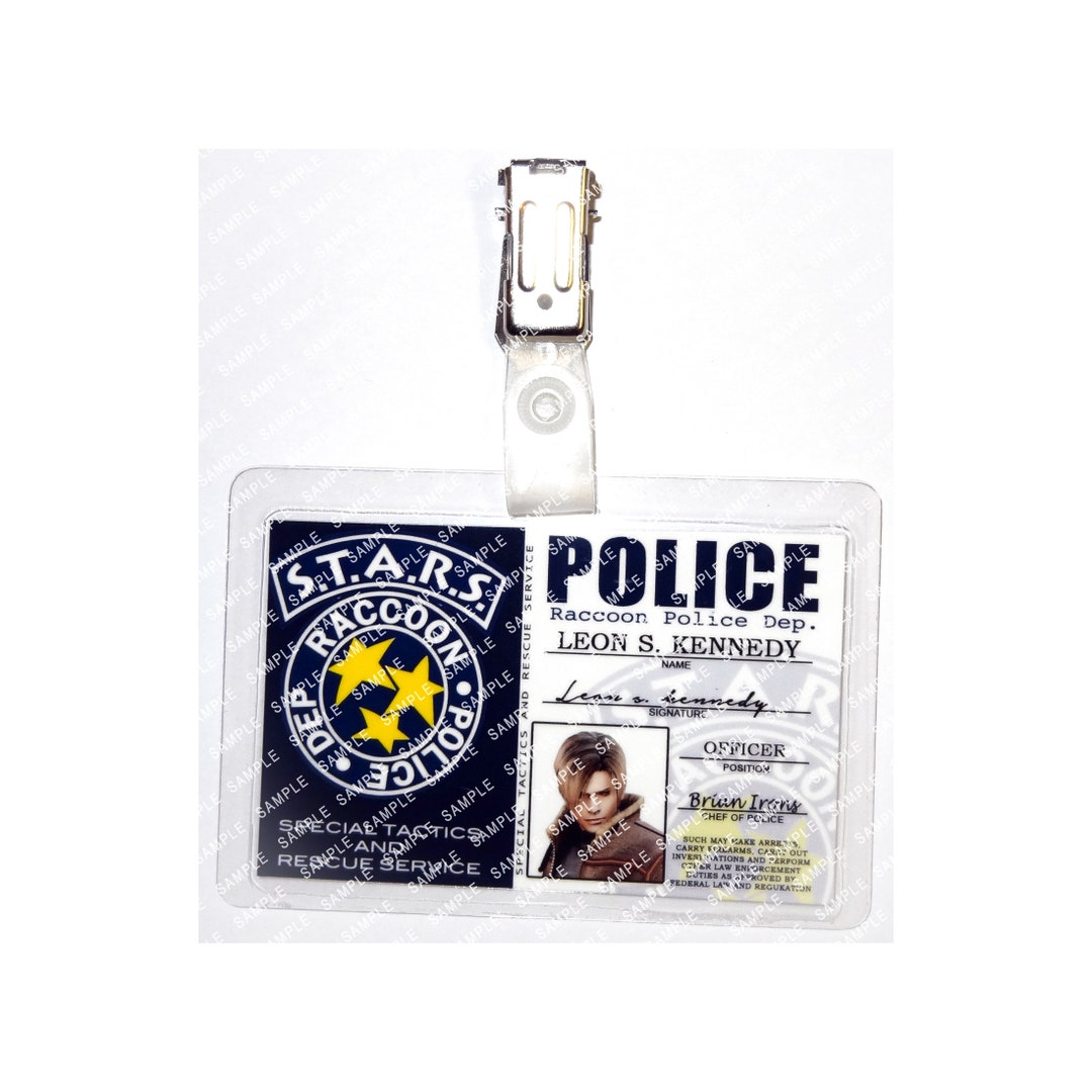 Resident Evil S.T.A.R.S. - Leon S. Kennedy Officer Raccoon City Police ...