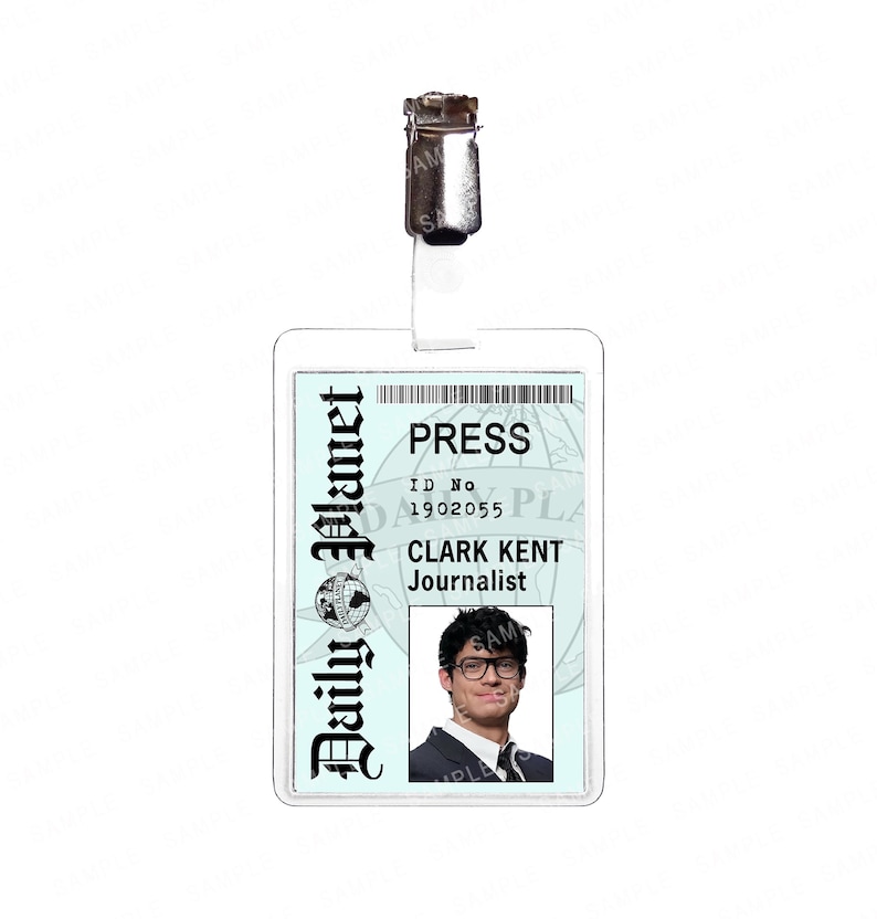 Digital Download Printable Daily Planet Clark Kent Press 2025 Movie ...