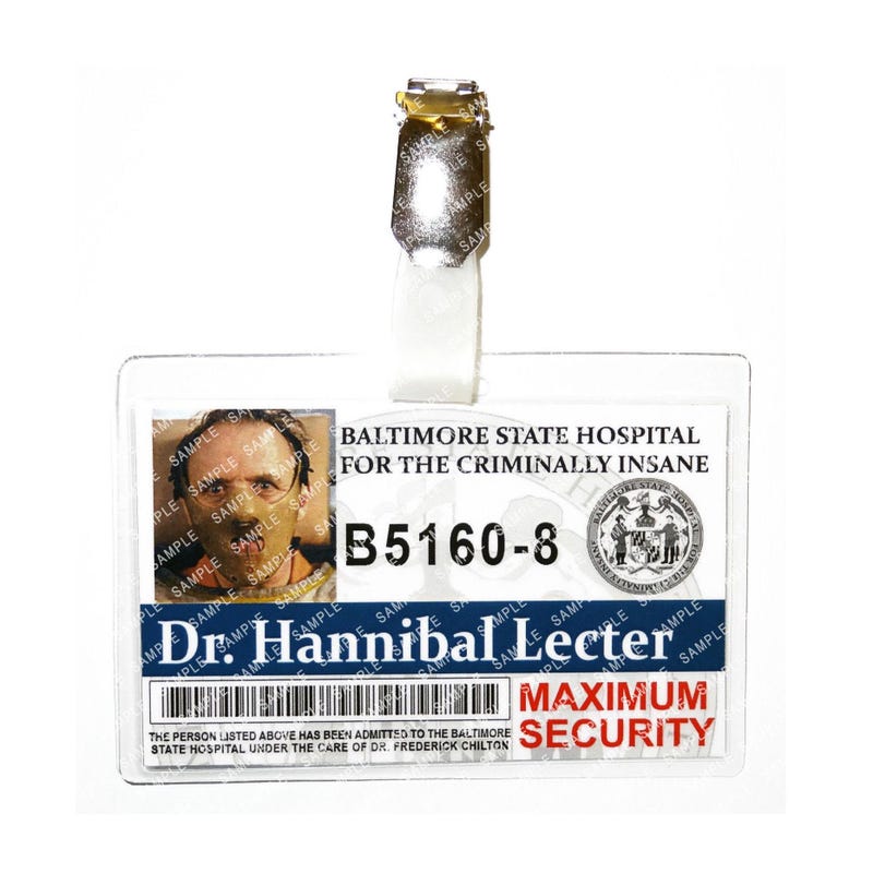 Hannibal Lecter Mask - Etsy