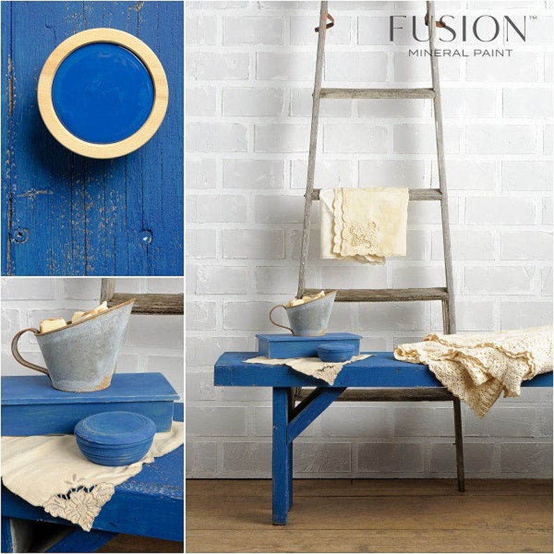 LIBERTY BLUE - Fusion Mineral Paint - Furniture Paint - Etsy