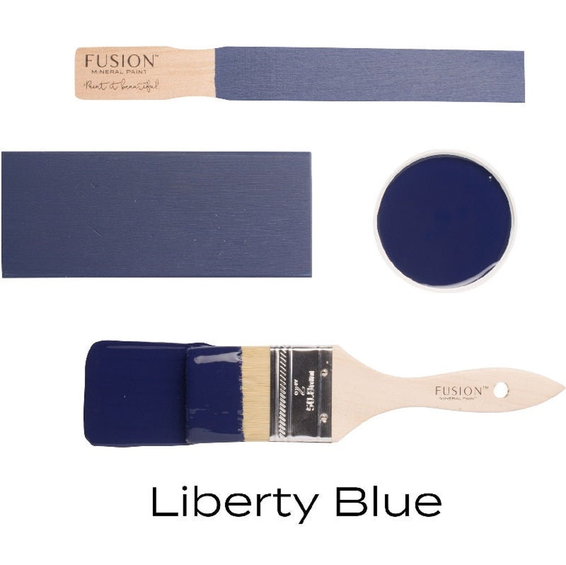 LIBERTY BLUE Fusion Mineral Paint Furniture Paint - Etsy