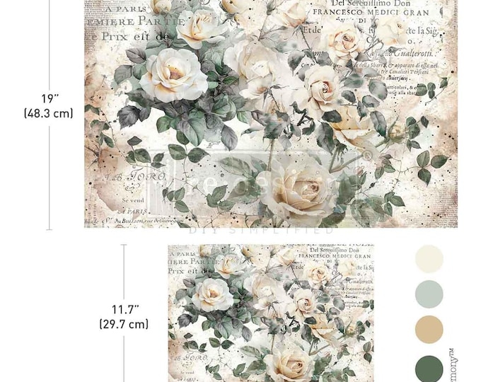 MY GARDEN WHIMSY - Redesign by Primer - Decoupage Fiber - Etsy