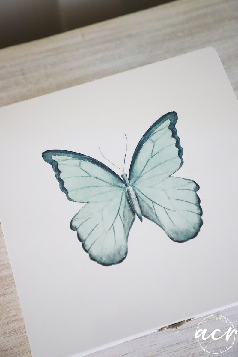 BUTTERFLY DANCE Decor Transfer Redesign With Prima - Etsy