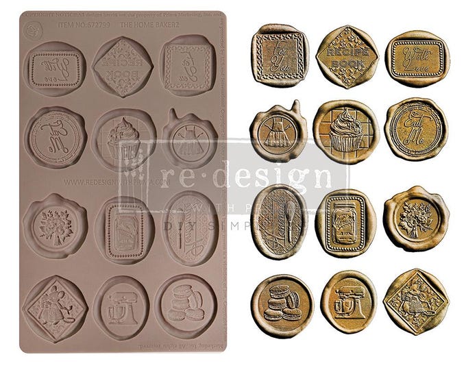 The Home Baker Collection - SWEET SEAL - Decor Mould - Redesign With ...