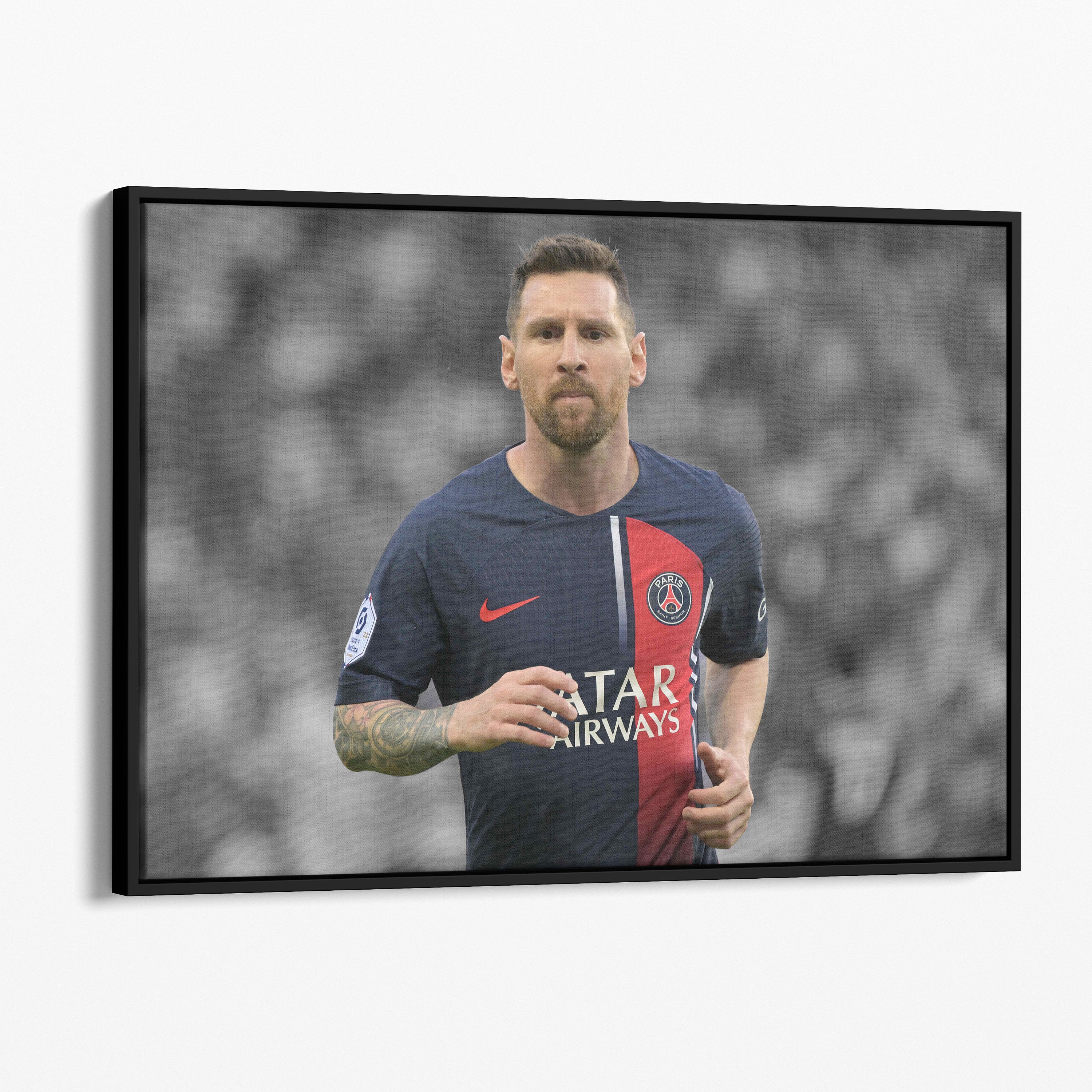 Messi Canvas Wall Art Lionel Messi Poster Messi Argentina Soccer Prints ...