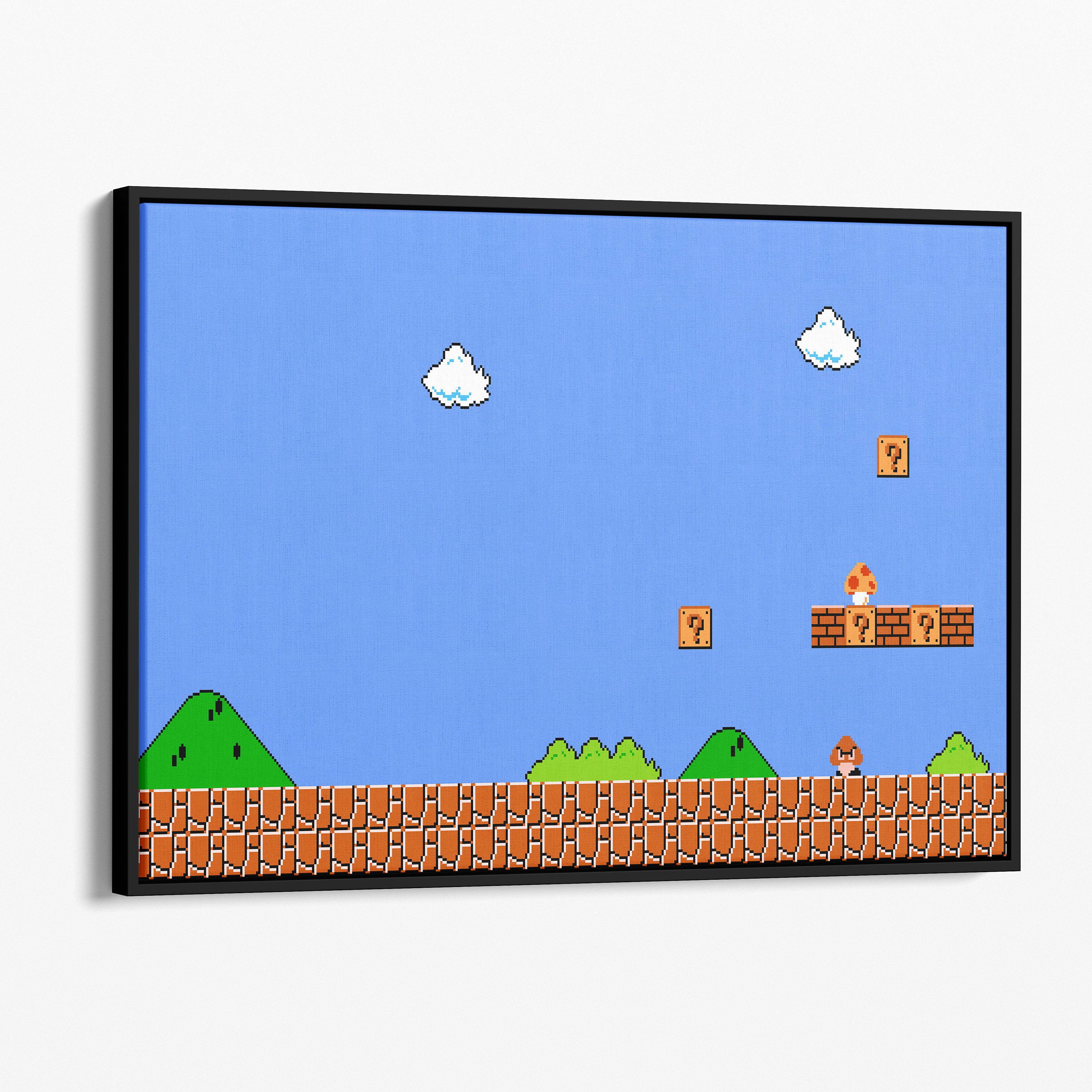 Super Mario Canvas Video Game Art Super Nintendo Canvas Super Mario ...