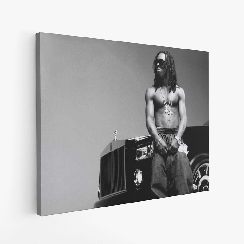 Tha Carter II Album Cover Art Canvas Lil Wayne Poster Hip Hop Decor ...