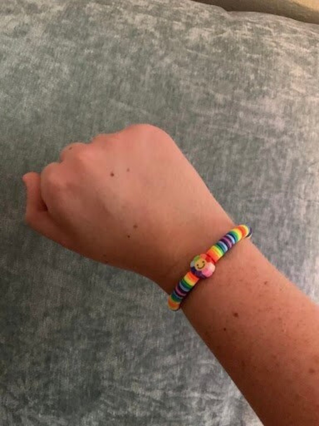 Kidcore Rainbow Bracelet - Etsy