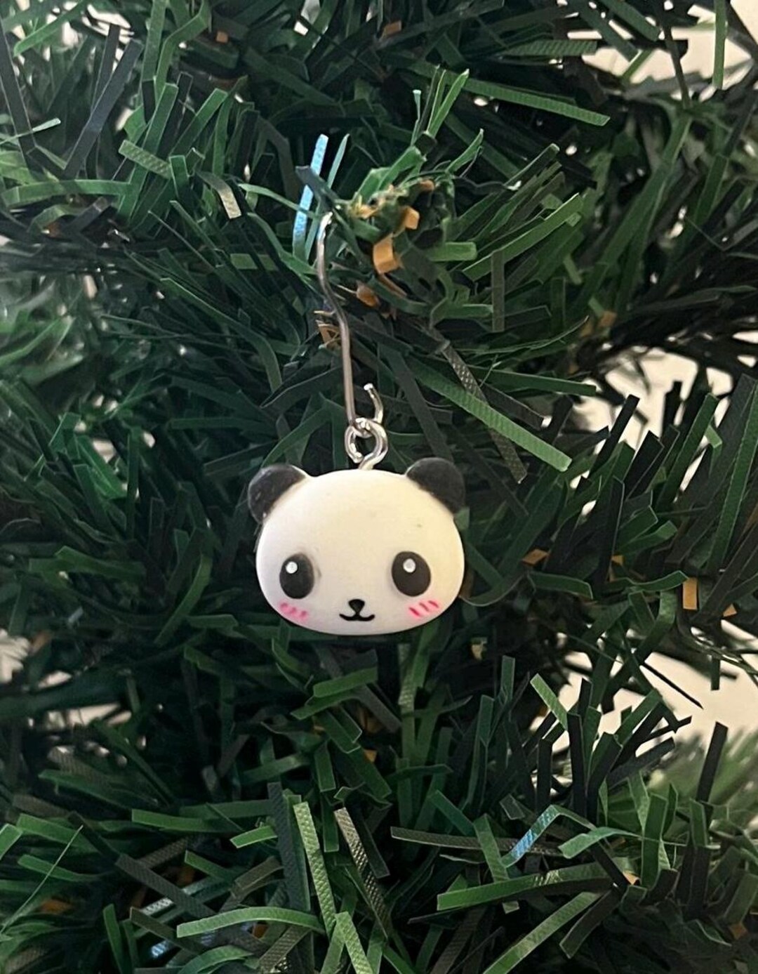 Panda Bear 1 Inch Mini Miniature Christmas Tree Ornament Zoo Animal ...