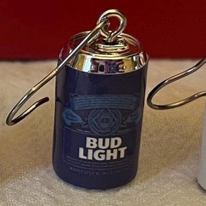 Beer Light Can 1 Inch Mini Miniature Christmas Tree Ornament, Gift ...