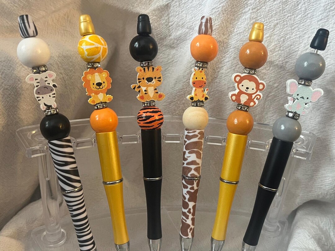 SET OF 6 Beaded Zoo Animal Pens - Etsy
