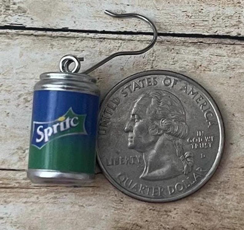TINY .75 INCH****** Mini Soda Can Christmas Tree Ornament: Lemon Lime ...