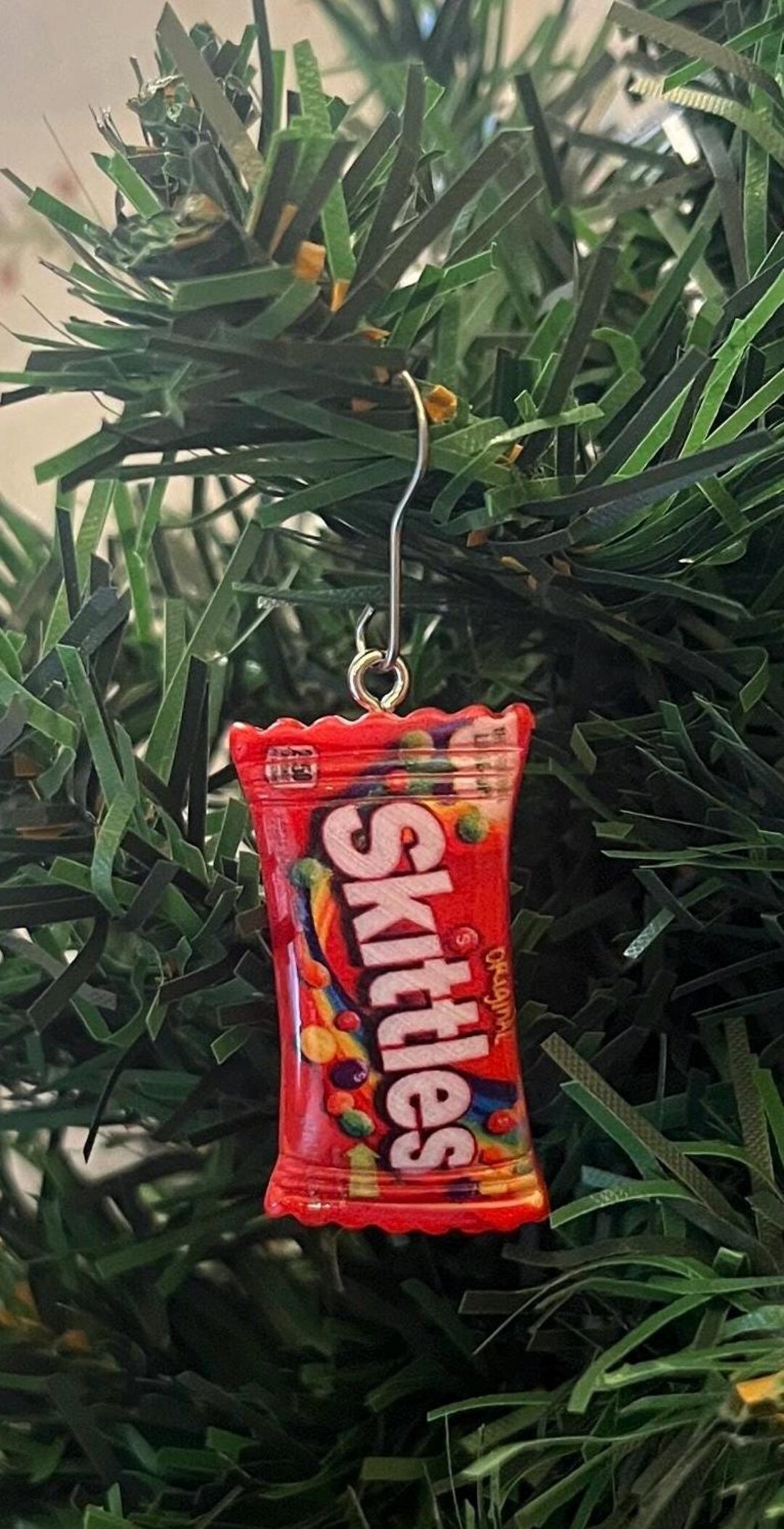 Skittles Christmas Tree Ornament: Mini Candy Holiday Decor - Etsy