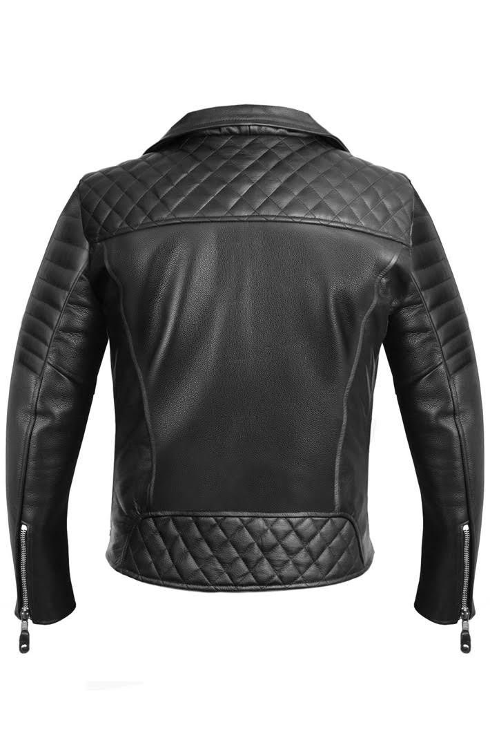 Mens Real Leather Jacket, Motorcycle Jacket, Handmade Sheepskin Leather ...