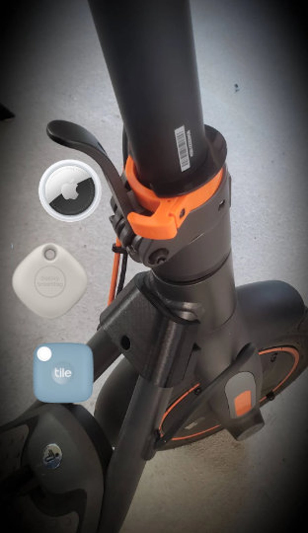Airtag/tilemate/smarttag Mount for Segway F-series Scooter (F20/F30/F35 ...