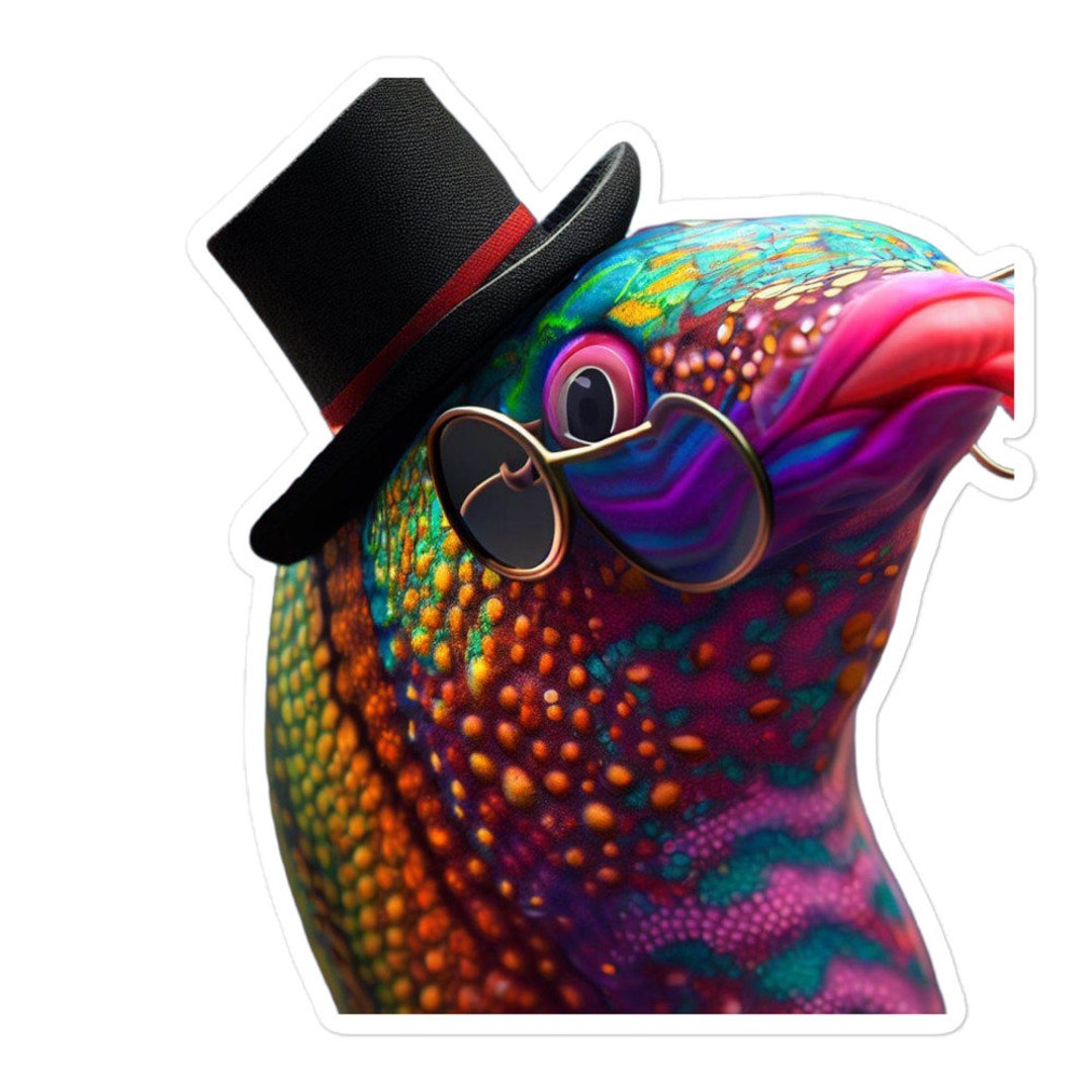 ECCENTRIC EEL STICKER eel 4 Beatles Stickers - Etsy