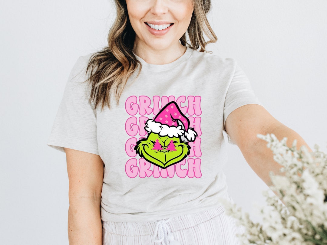 Pink Grinch PNG Grinch Christmas Png Retro Christmas Png - Etsy UK