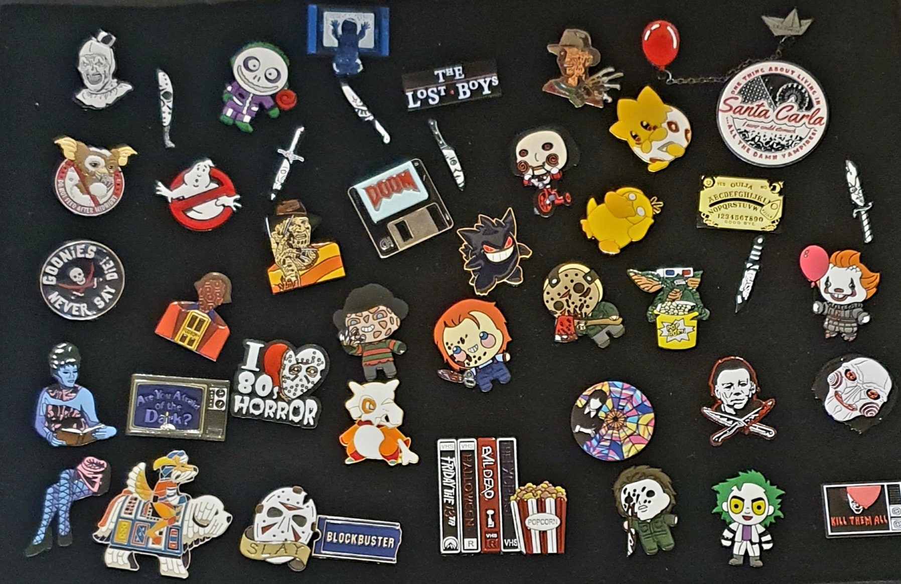 Horror Pin Badges - Etsy