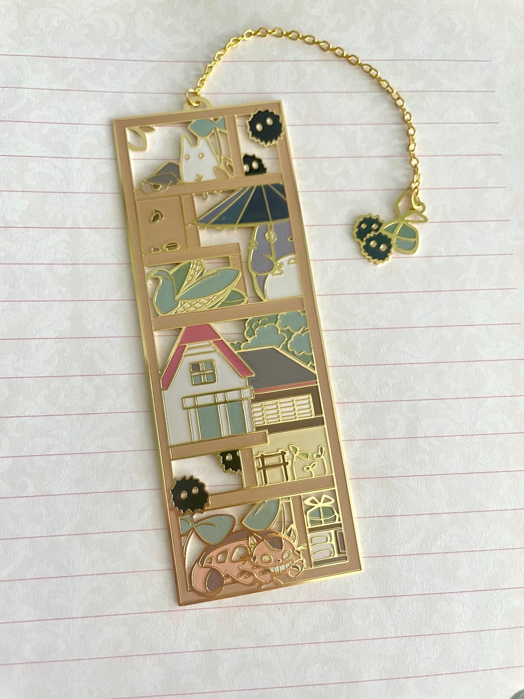 My Dearest Neighbor Inspired Anime Movie Enamel Bookmark / Charm 11x4cm ...