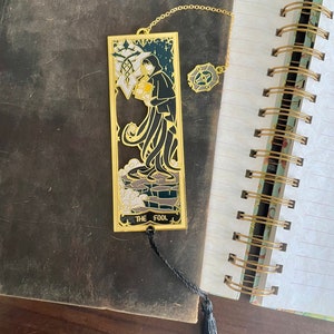 Tarot Card: the Fool | LOTM | Mr Fool | Enamel Bookmark / Charm ...
