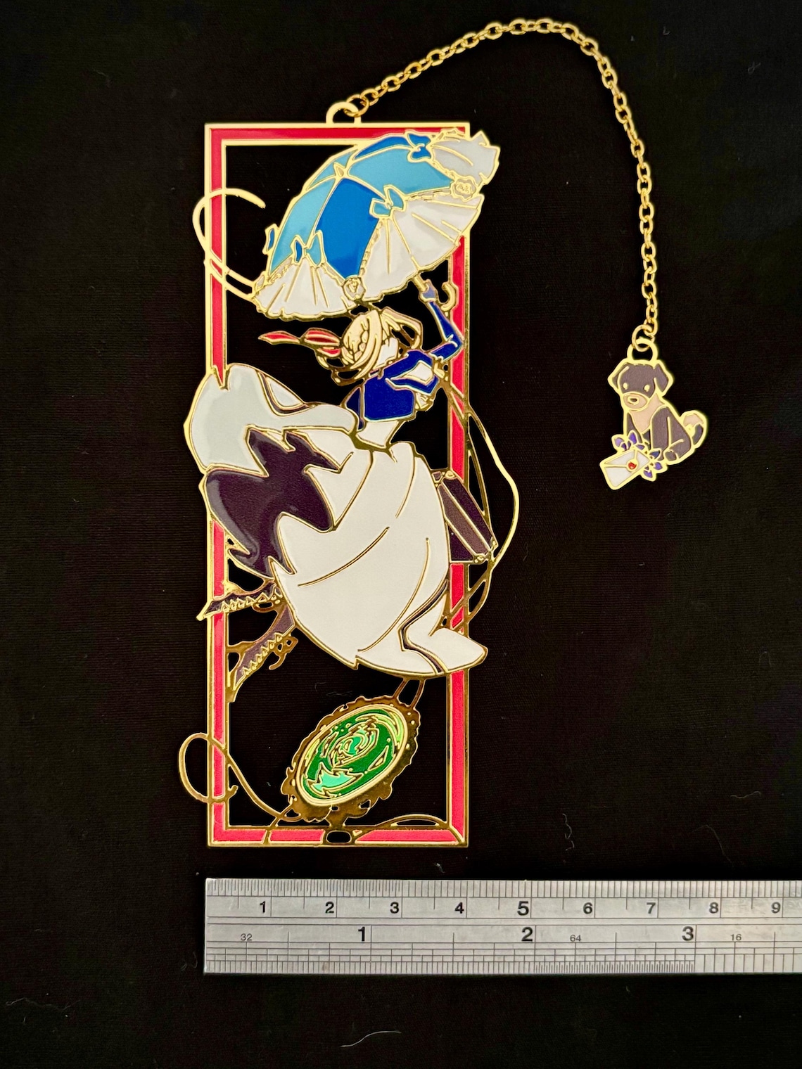 Auto Memory Doll Inspired | Violet | Enamel Bookmark / Charm | 11x4cm ...